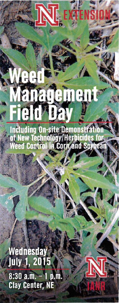 Weed Control Field Day – Views from VanDeWalle