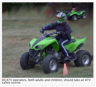 ATV Safety Training Courses – Views from VanDeWalle